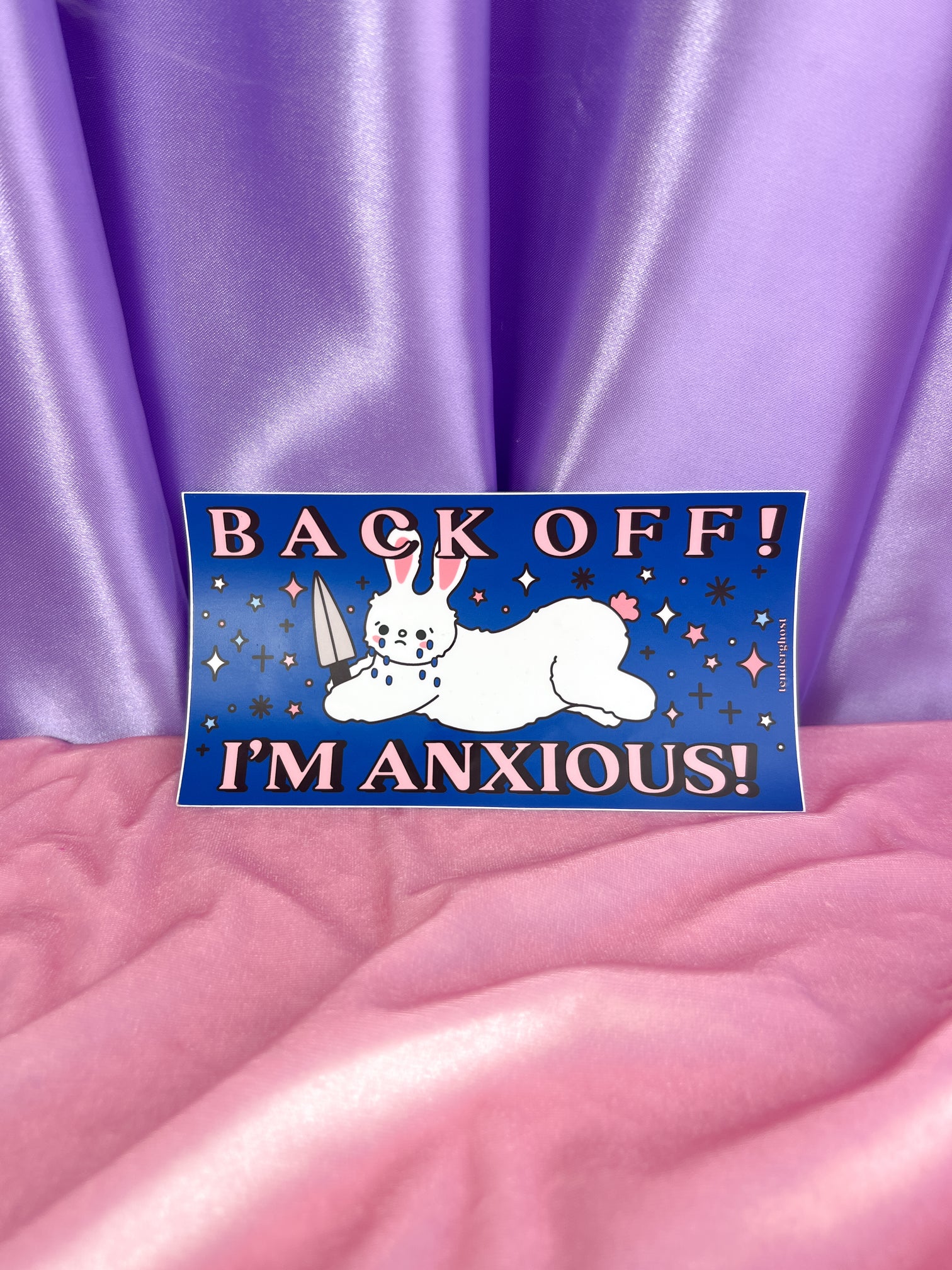 Back Off! I'm Anxious! Bumper Sticker – A Shop of Things