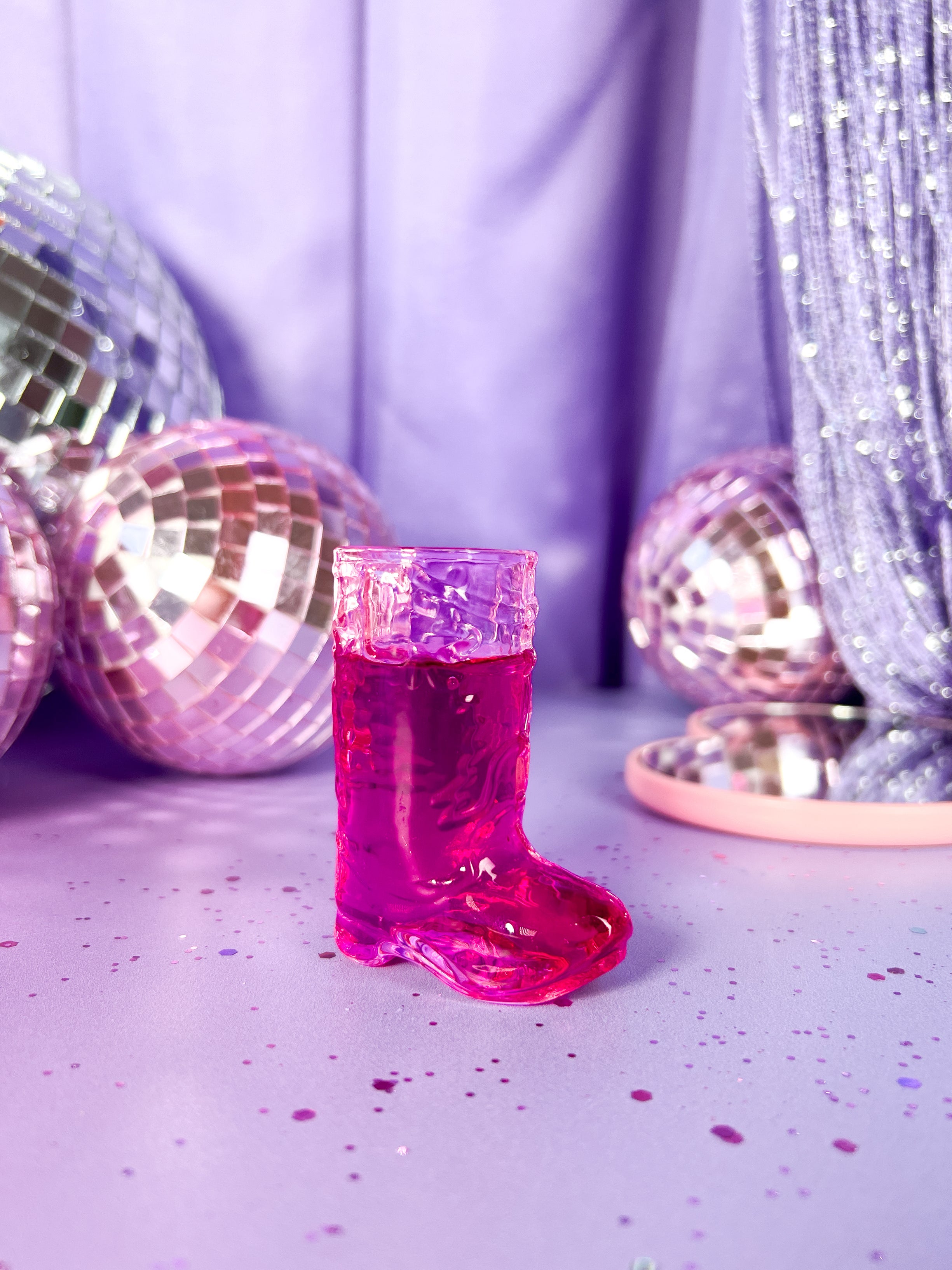 Cowboy Boot Shot Glass - Pink – A Shop of Things