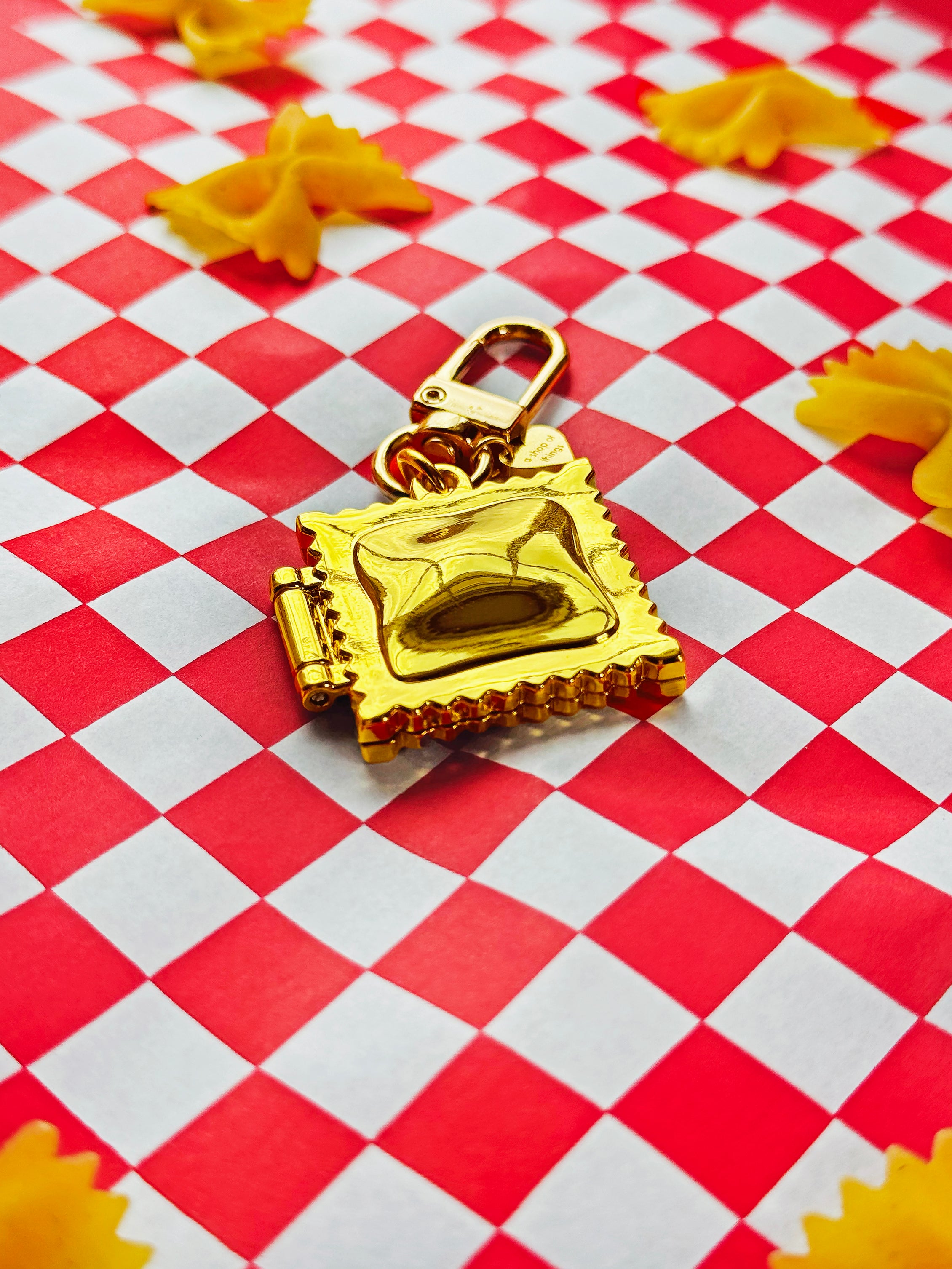 Ravioli Locket Keychain – A Shop of Things