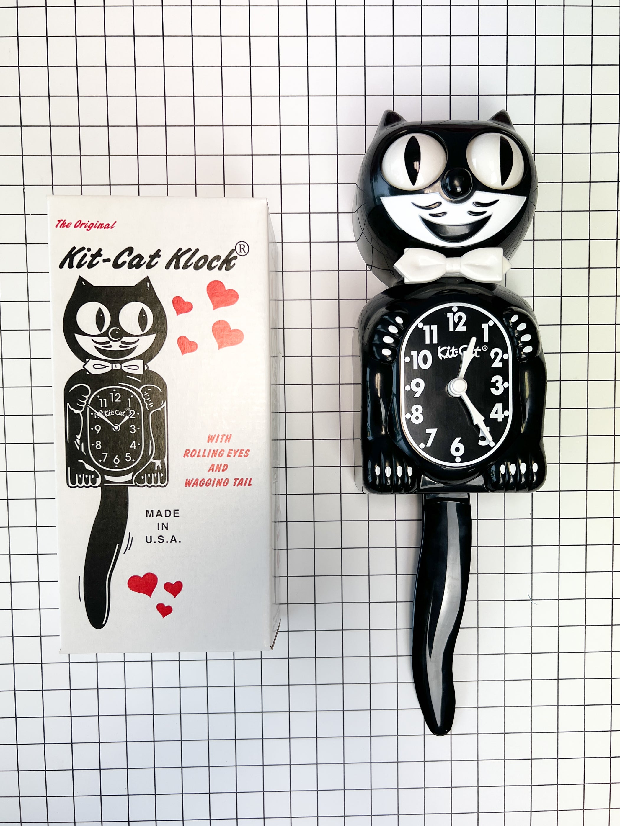Classic Black Kit-Cat Klock – A Shop of Things