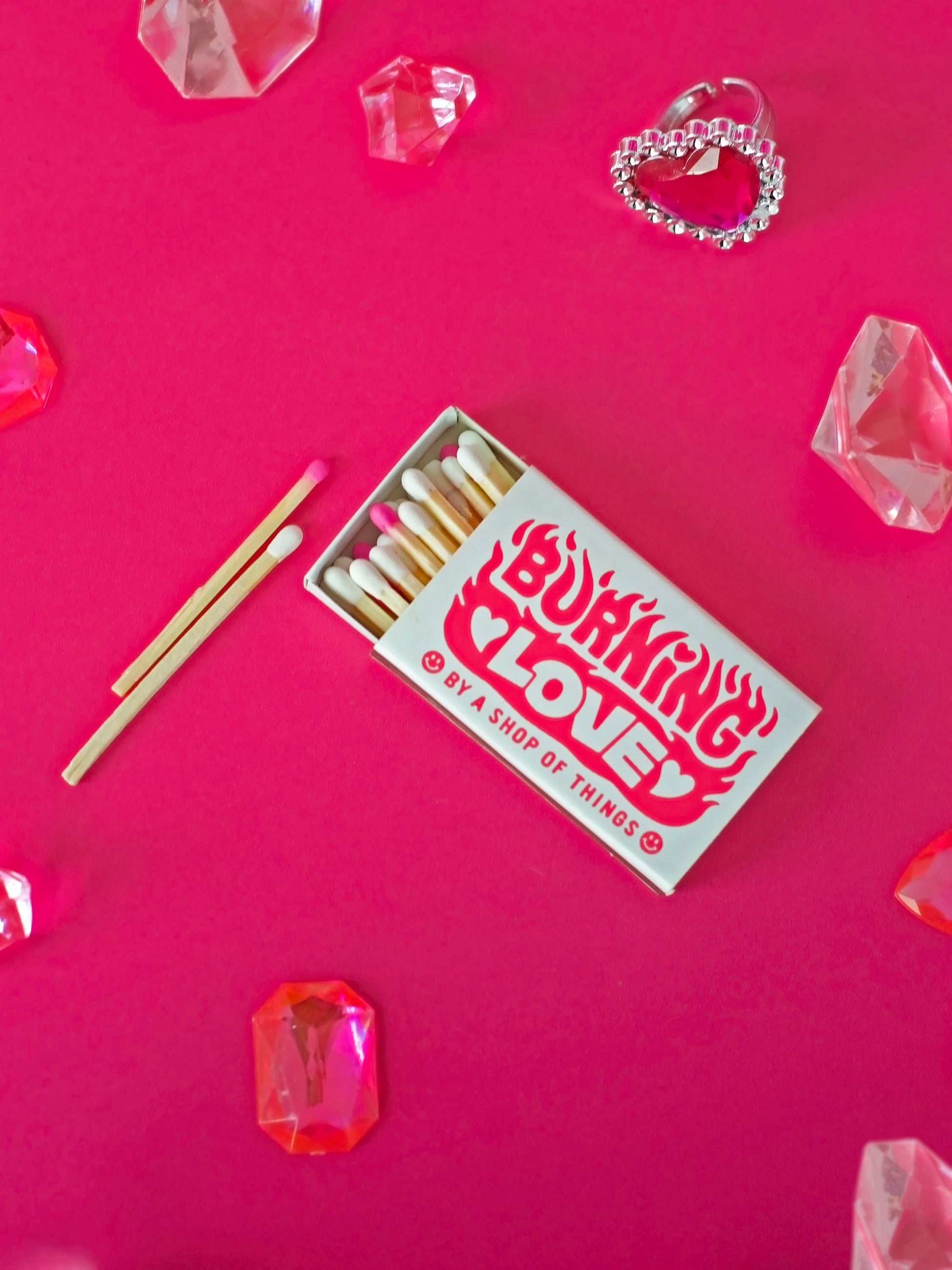Burning Love Matches – A Shop of Things