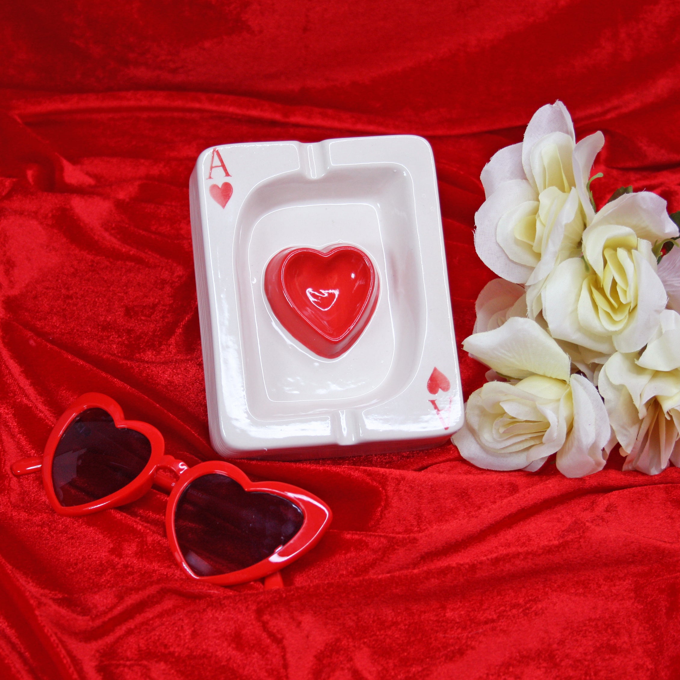 Ace of Hearts ash tray – A Shop of Things