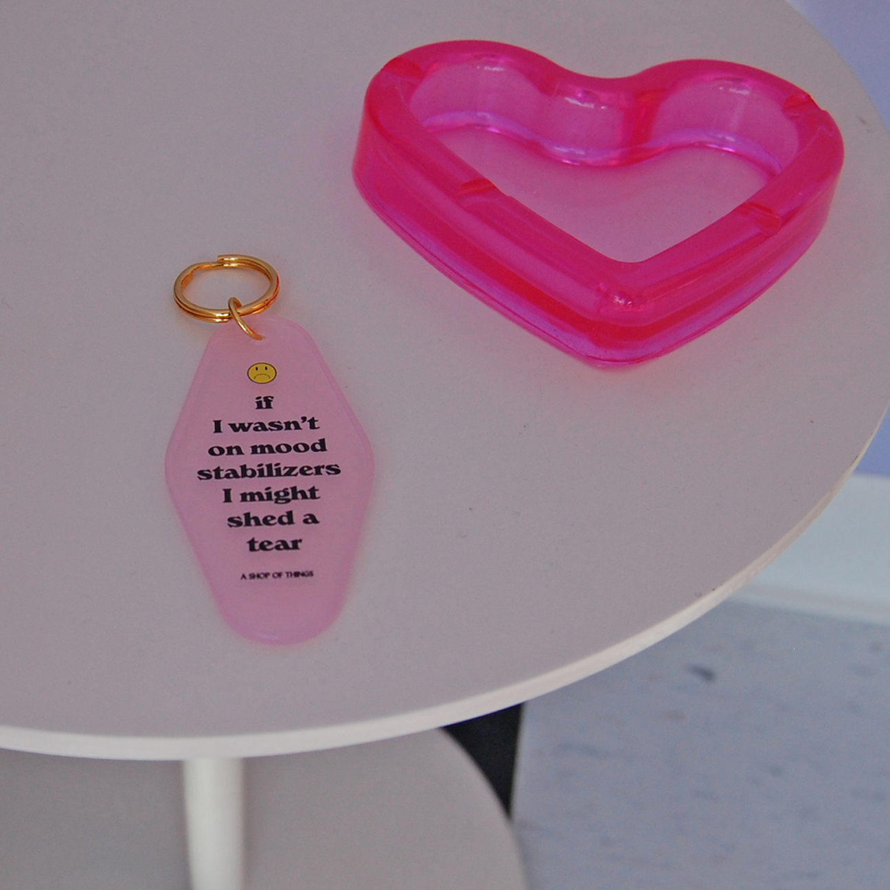 Mood Stabilizing Keychain- Pink – A Shop of Things